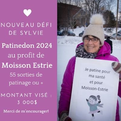 Patinedon au profit de Moisson Estrie
