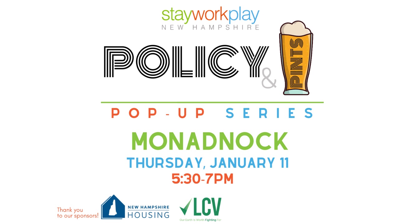 Policy and Pints Pop-up Series: Monadnock