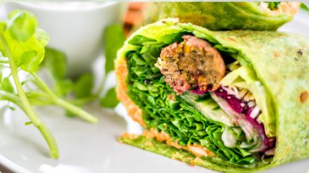 Vegan food with "The Vegan Rabbi"