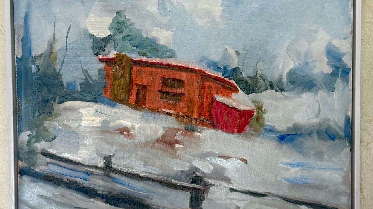 Old Adobe Oil on Canvas Original