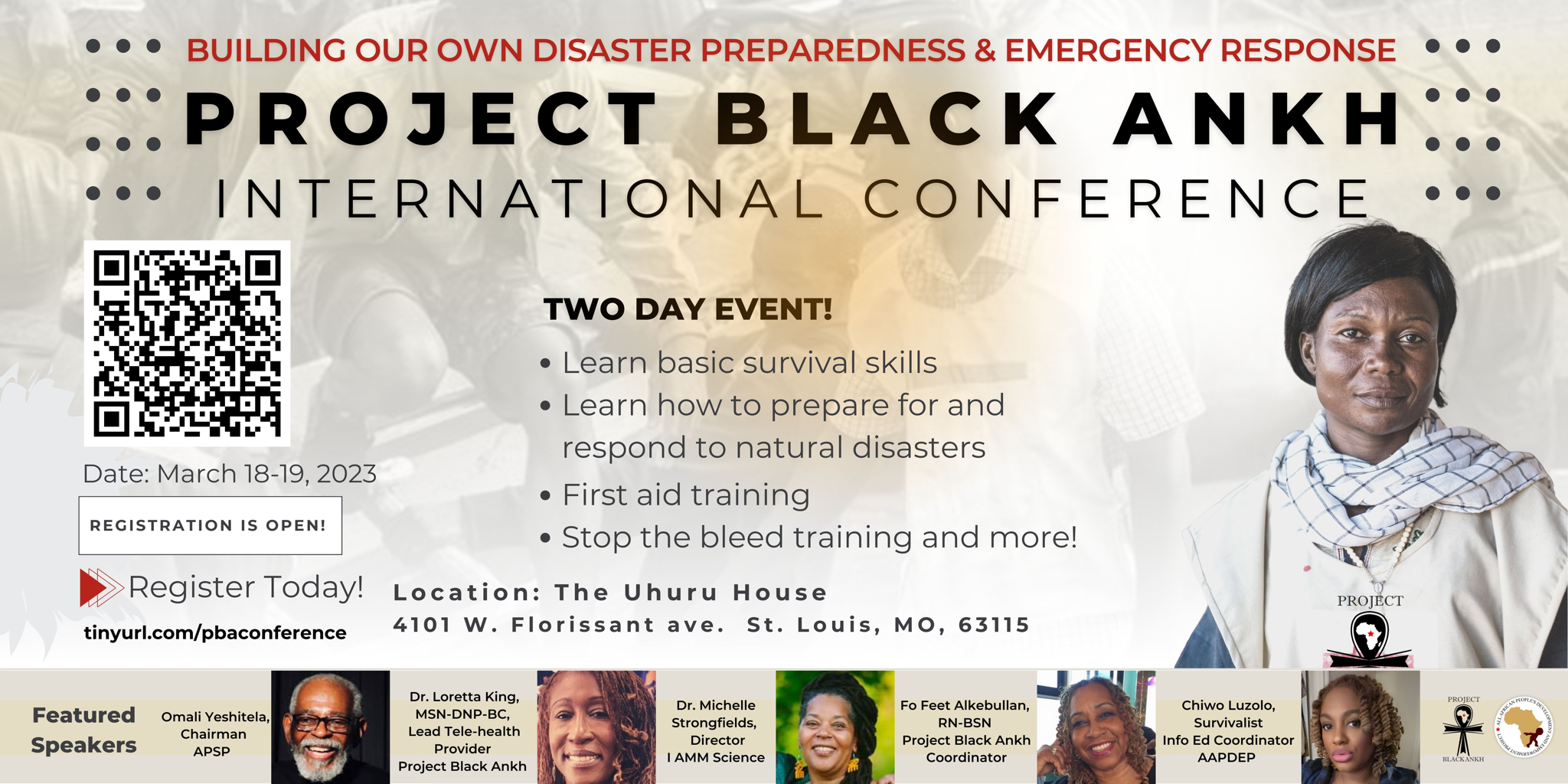 Project Black Ankh Conference: Building Our Own Disaster Preparedness and Emergency Response