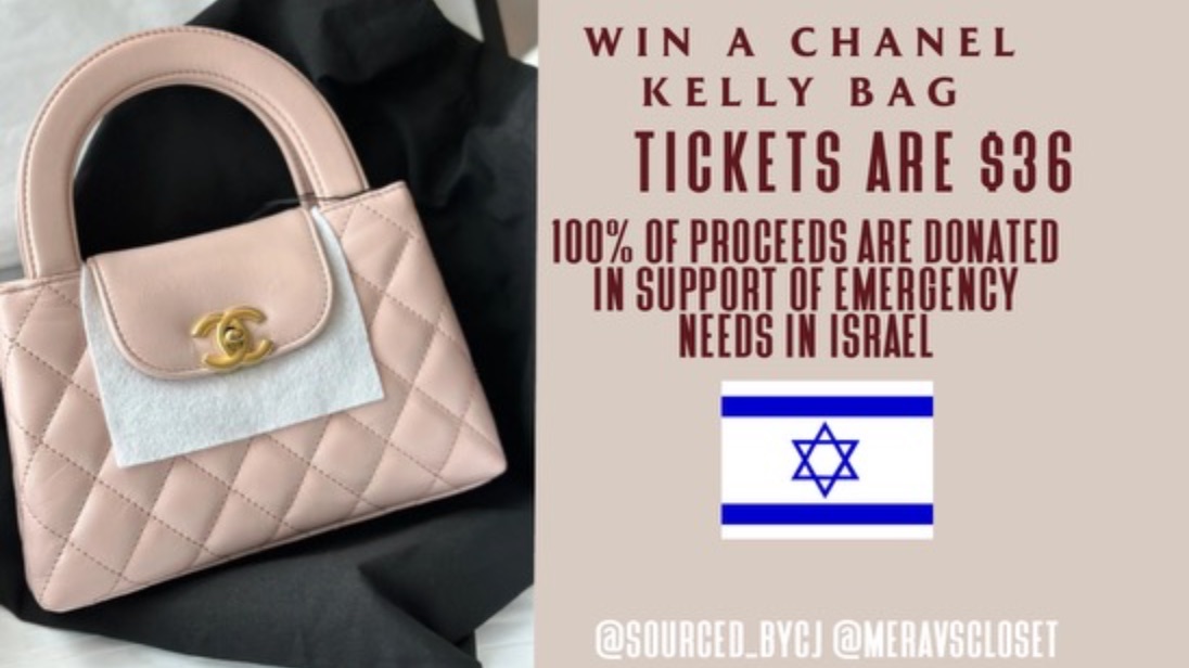 Chanel Kelly Raffle in Support Of Israel