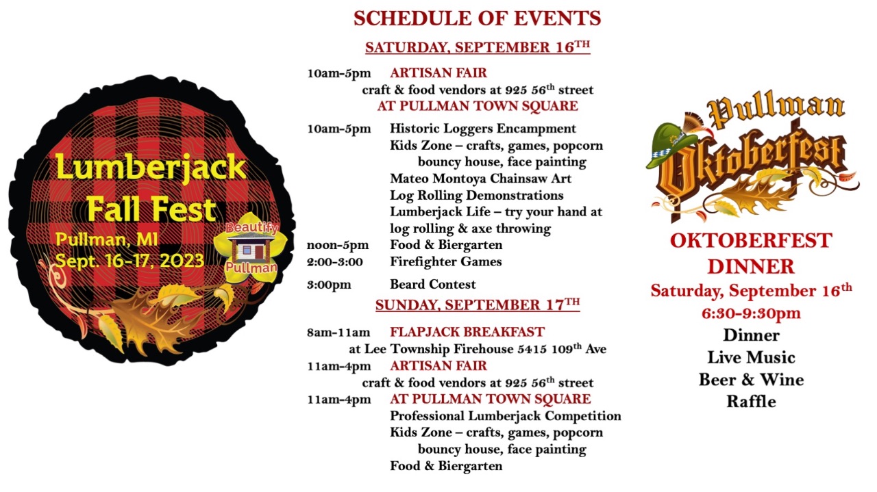 Pullman Lumberjack Fall Fest 2023