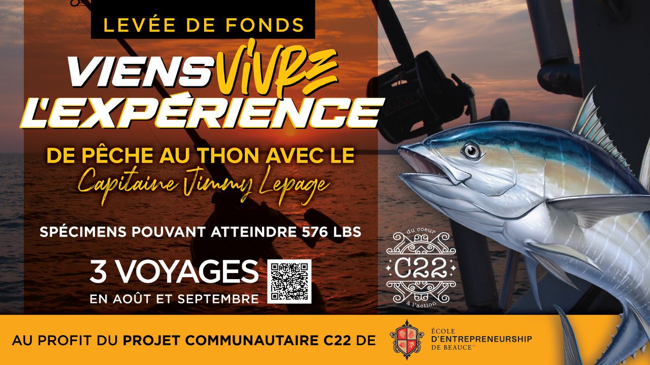 Expérience de pêche au thon avec le capitaine Jimmy Lepage en Gaspésie