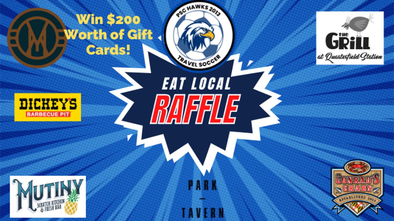 Eat Local Restaurant Raffle