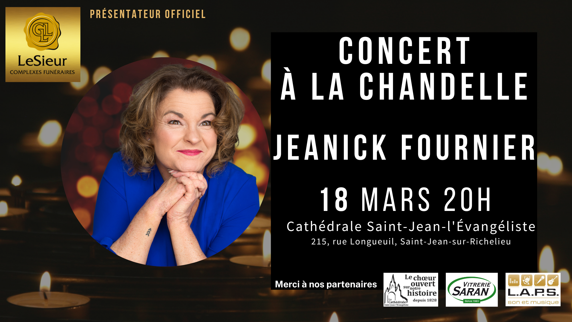 Concert à la Chandelle - Jeanick Fournier