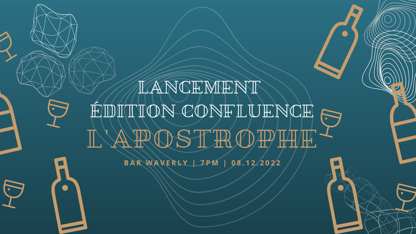 Lancement édition CONFLUENCE | Magazine L'Apostrophe