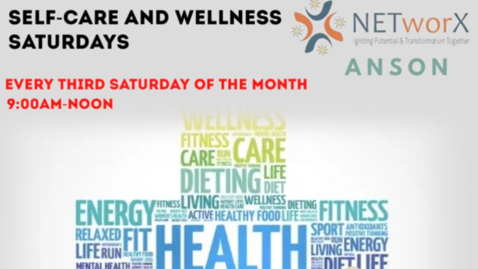 Self-Care & Wellness Saturday April Session: Food and Your Mental Health