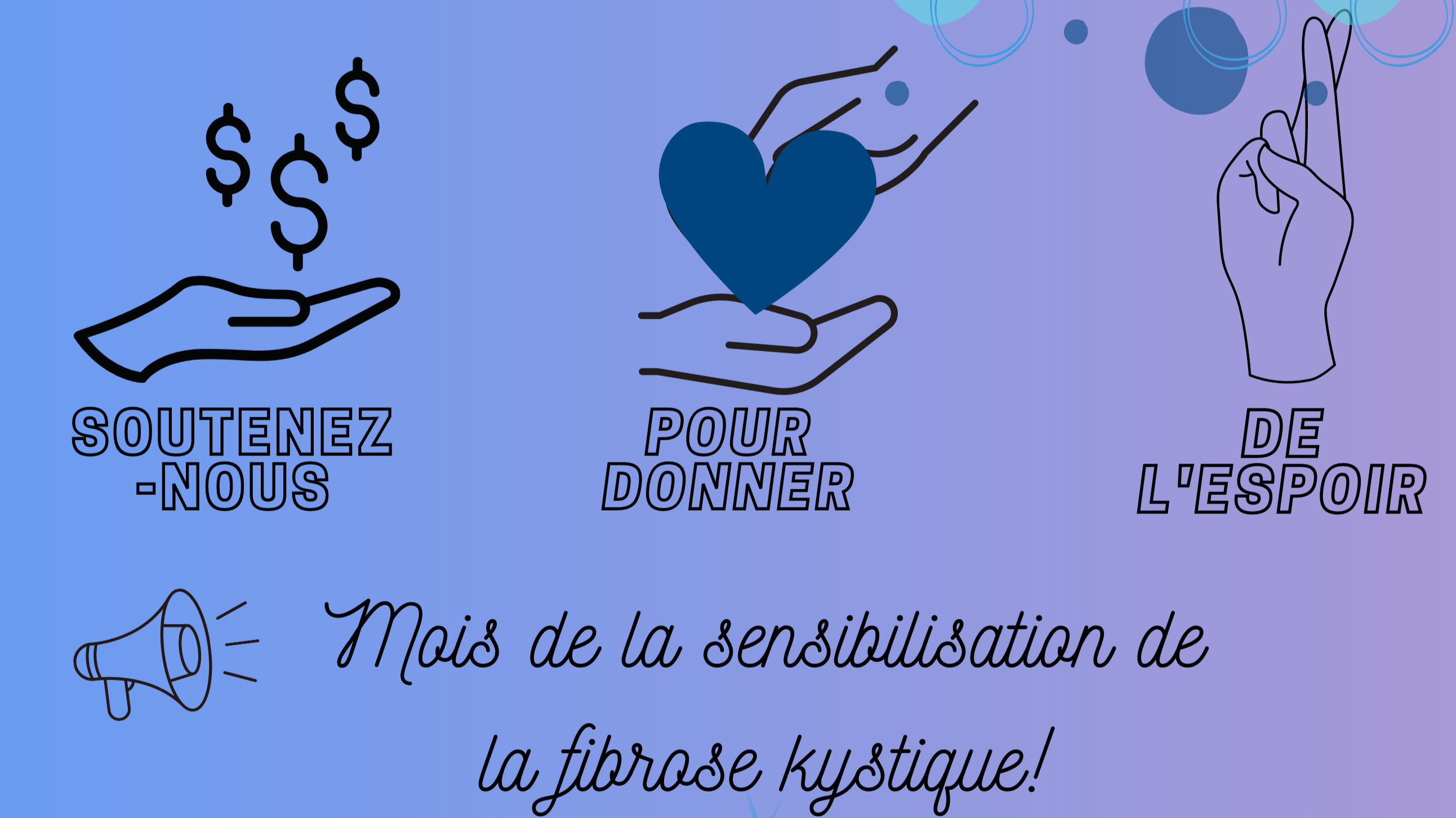 Mois de mai 2023, mois de la sensibilisation à la fibrose kystique