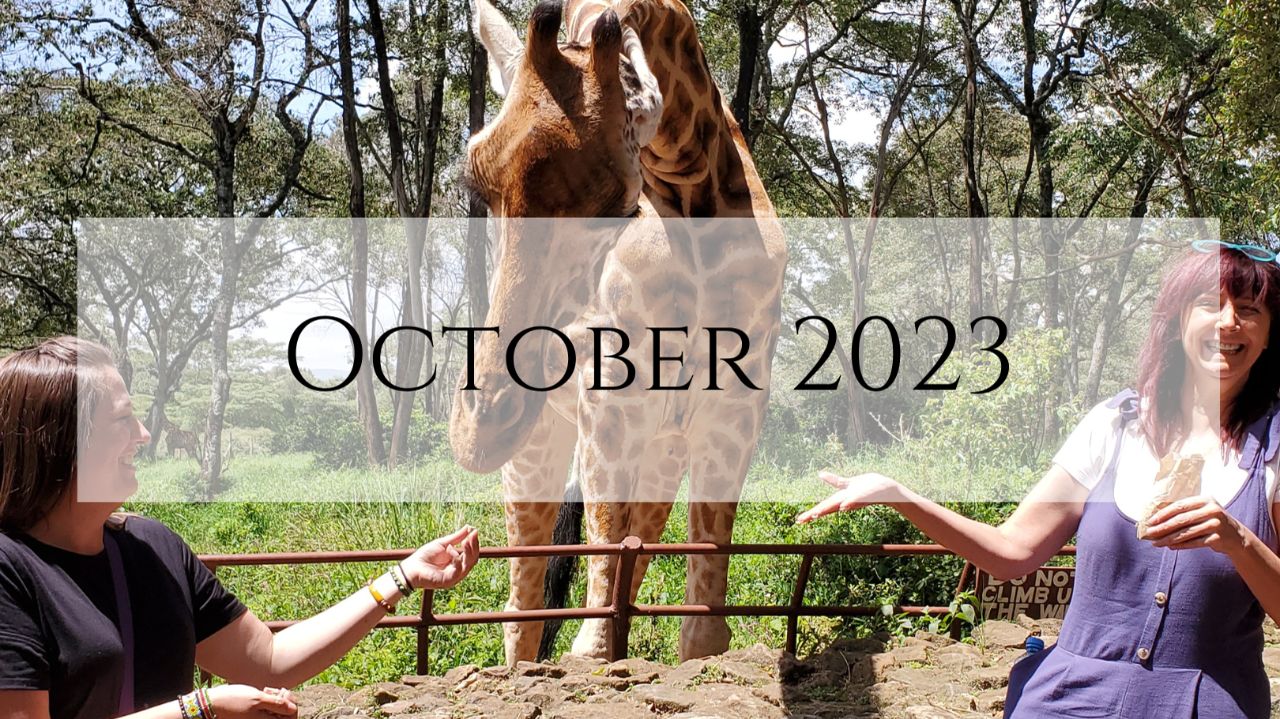 October 2023 with Becky Mackintosh