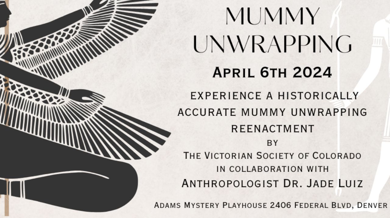 Mummy Unwrapping Presentation & Vintage Bazaar
