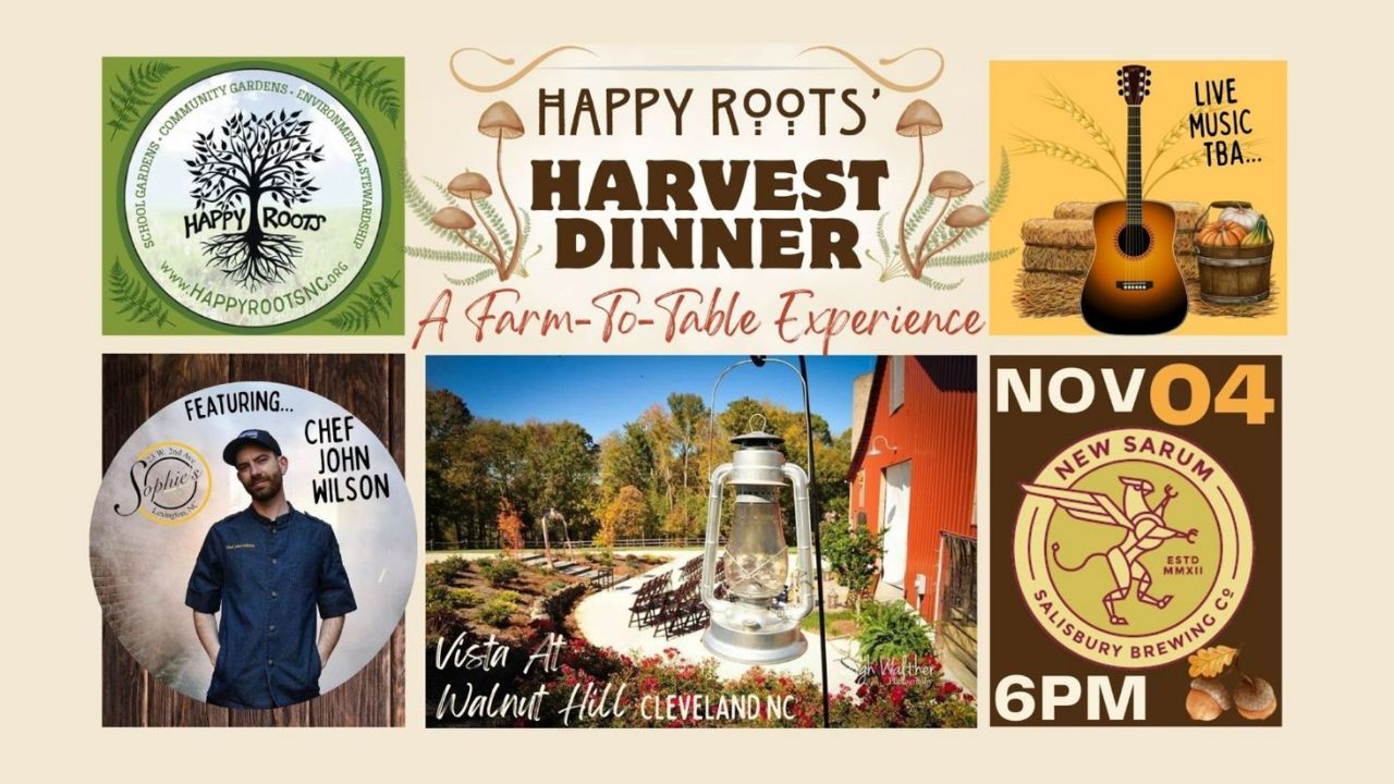 Happy Roots Harvest Dinner - A Farm-To-Table Experience