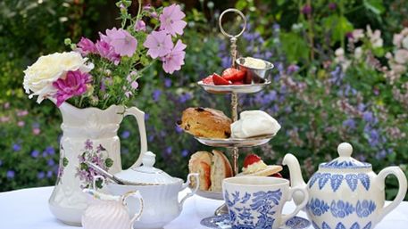 June Tea at the Andrews Homestead