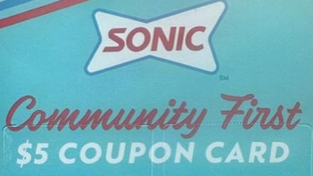 Sonic $5 Community Cards!